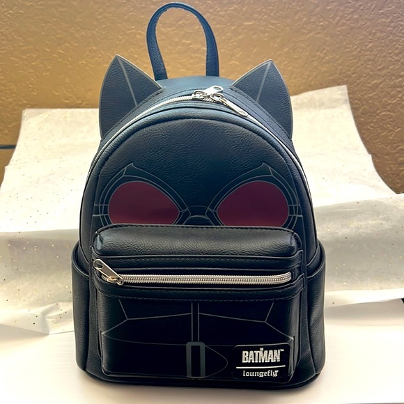 Loungefly | Bags | New The Batman Catwoman Cosplay Loungefly ...